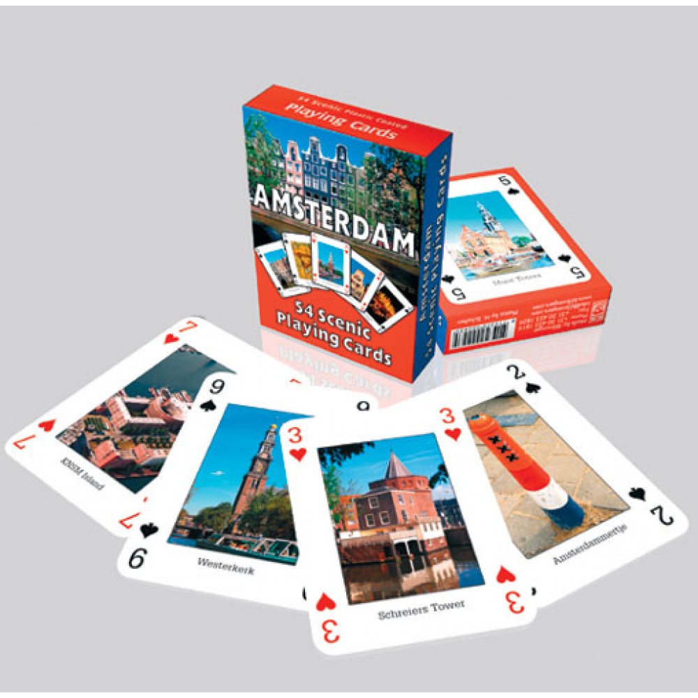 Spielzeug und Spiel : Spielkarten amsterdam
